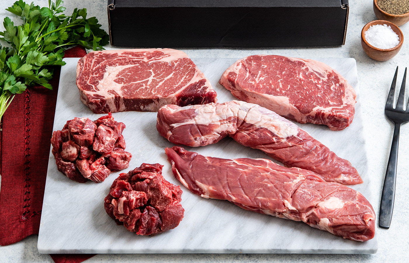 USDA Prime Angus & Berkshire Kurobuta Pork Gift Box – The Wagyu Shop
