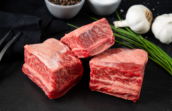 Natural American Wagyu Beef English Cut Short Ribs (2 pkgs) – The Wagyu ...