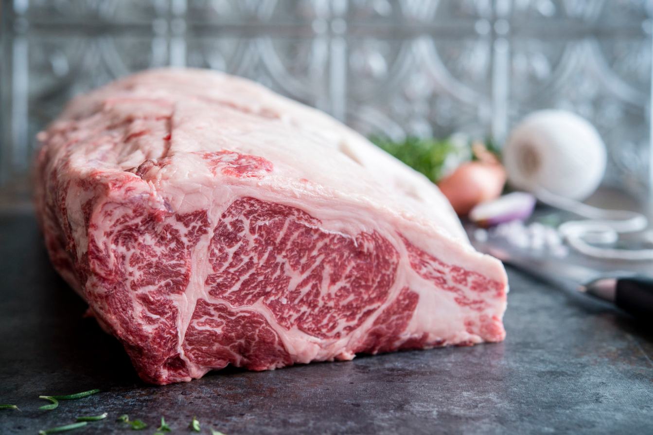 Natural American Wagyu Beef Boneless Ribeye Roast | The Wagyu Shop